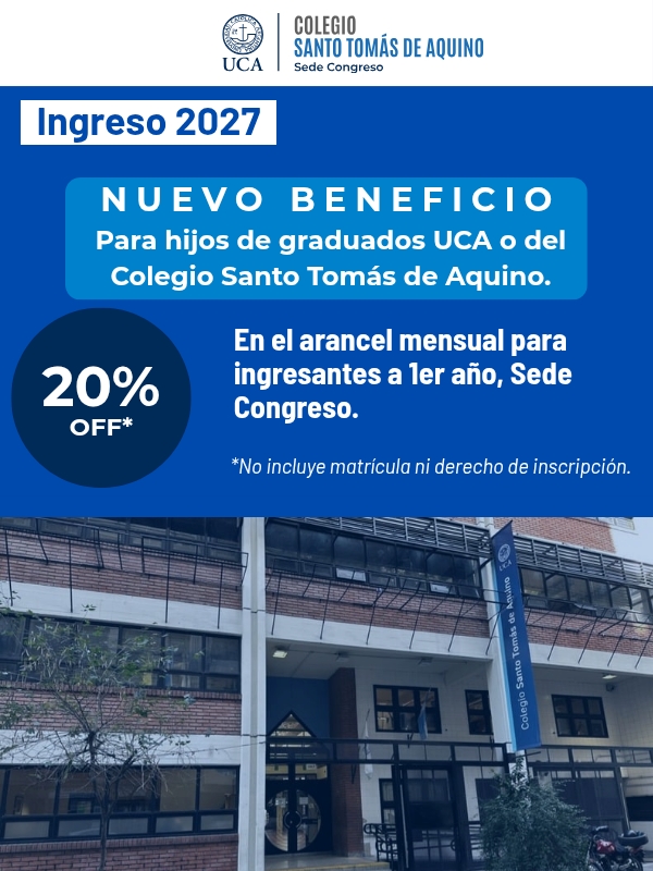 Beneficio ingreso Colegio - Sede Congreso